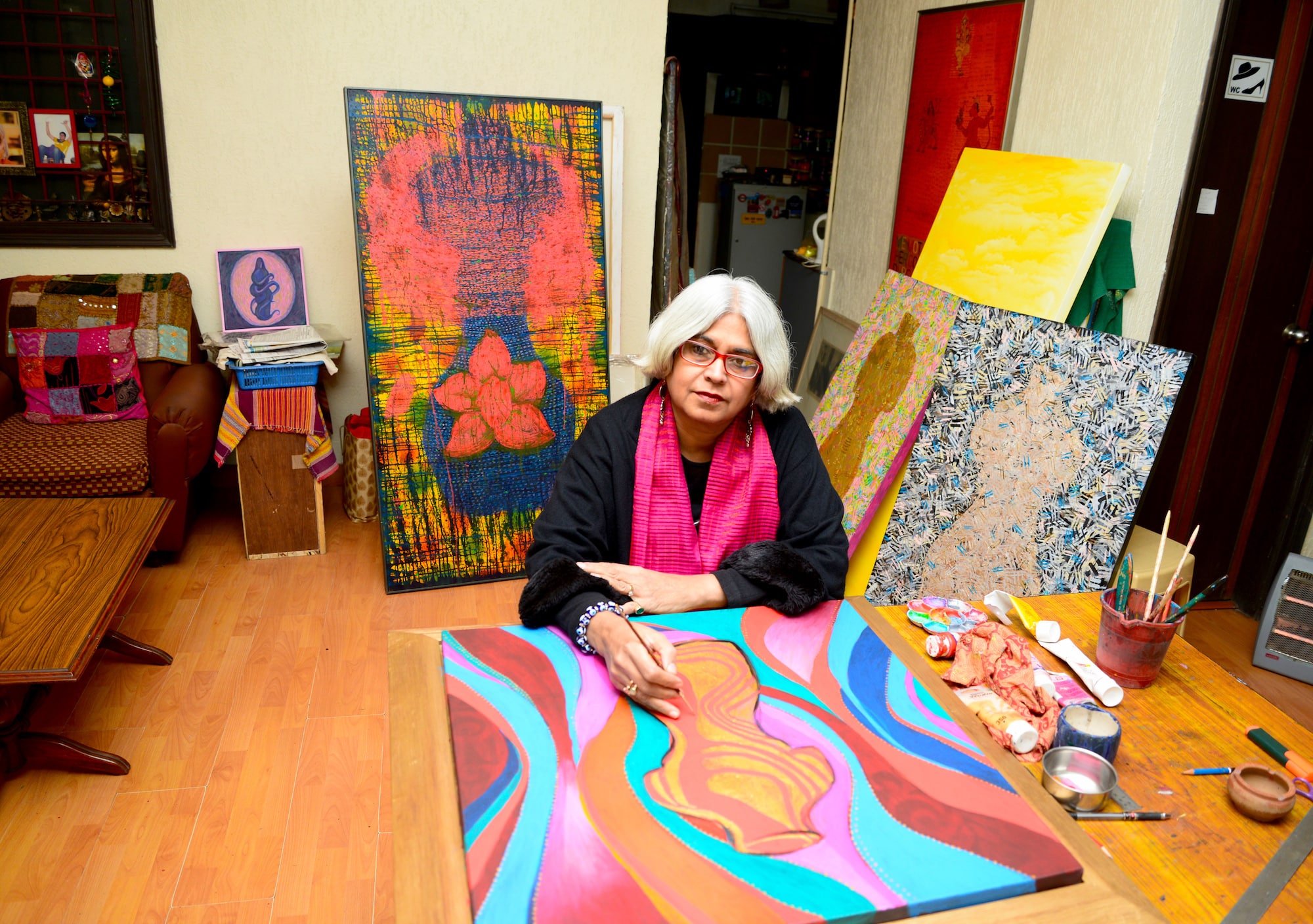 She, Who Is Like a River: Kanchan Chander - India Art Fair