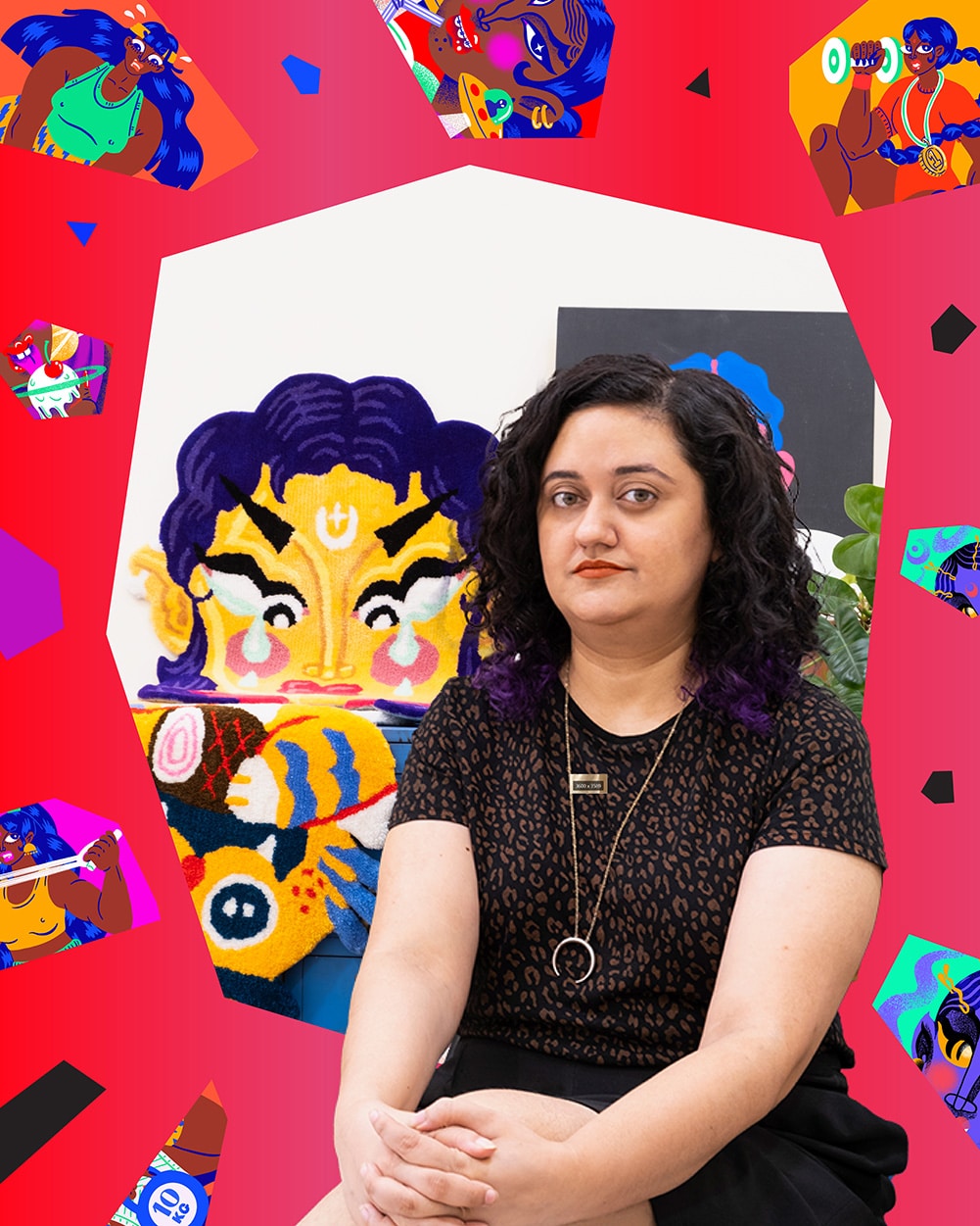 Neon Girls: Mira Felicia Malhotra - India Art Fair