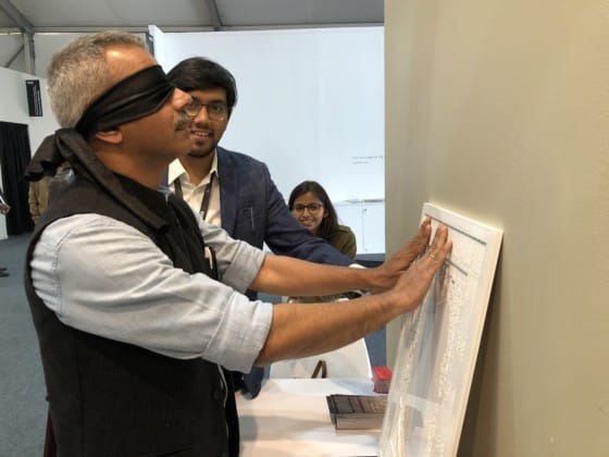 TOUCH, SMELL AND SOUND - India Art Fair