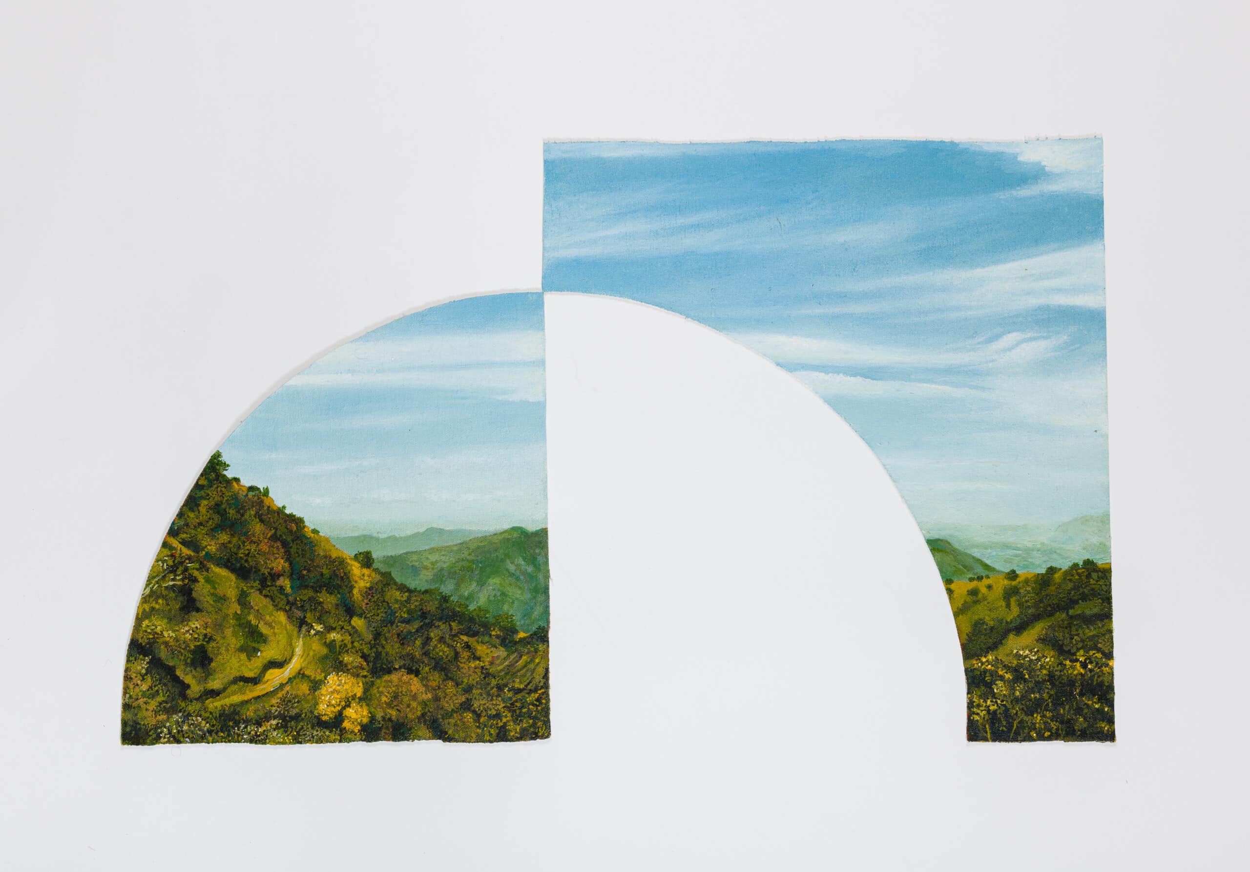 Island in the Sky : Muhanned Cader - India Art Fair