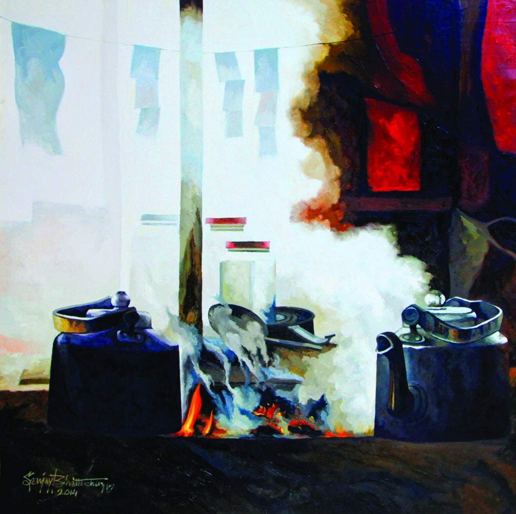 Talking Geometry : Sanjay Bhattacharya - India Art Fair