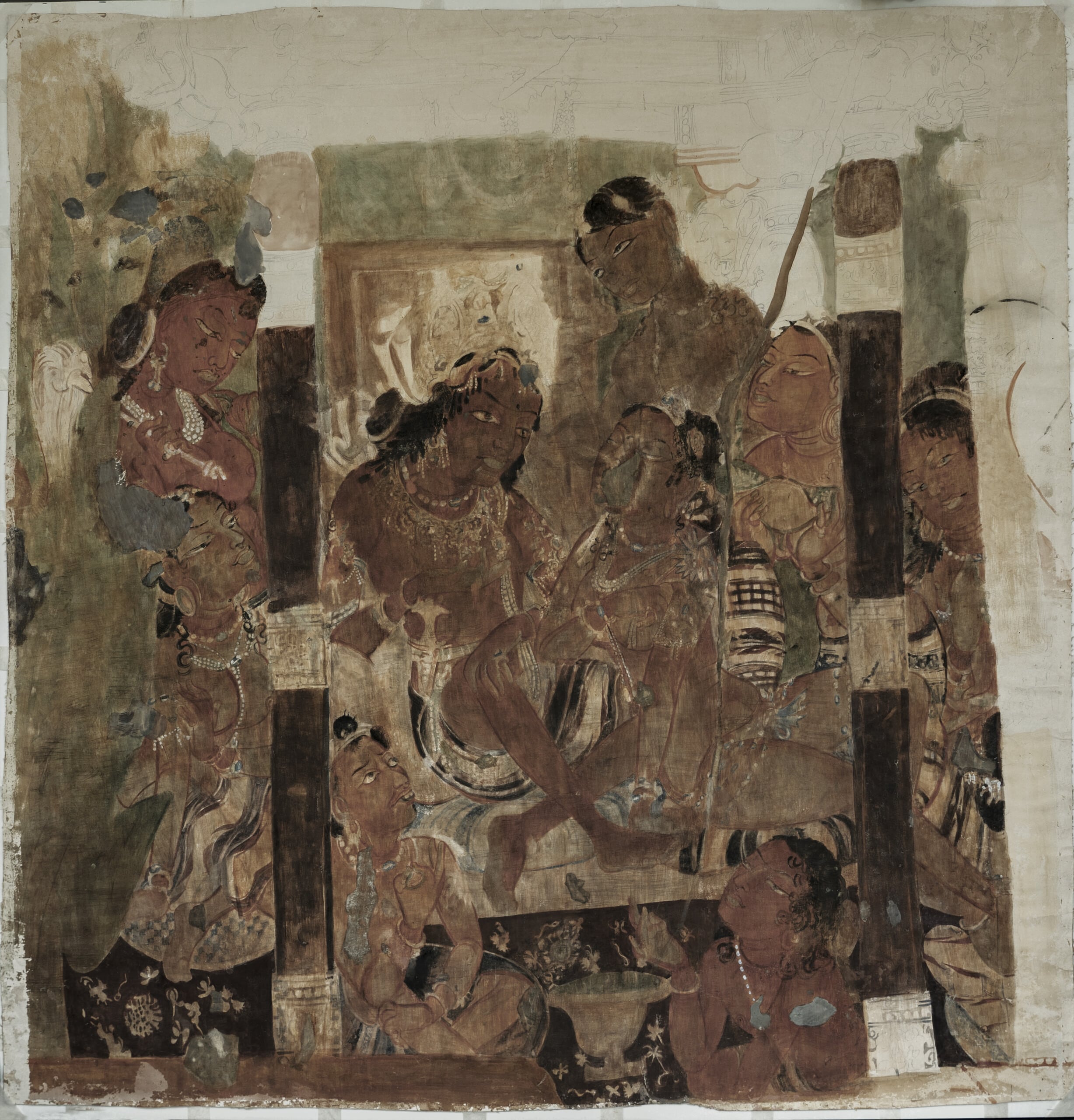 Figure-ing Out : The Ajanta Project and Now - Ganesh Haloi - India Art Fair